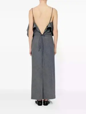 MAISON MARGIELA Ruffled Maxi Dress