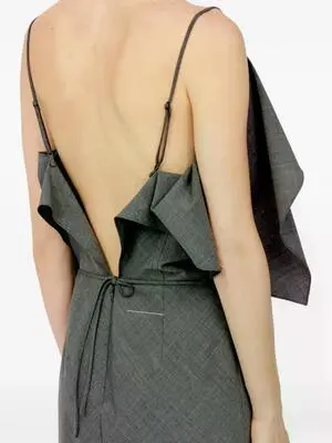 MAISON MARGIELA Ruffled Maxi Dress