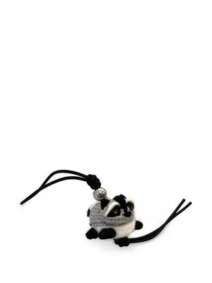 Loewe Racoon Felt Charm