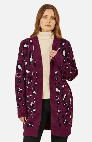 Yumi Printed Cardigans For Women