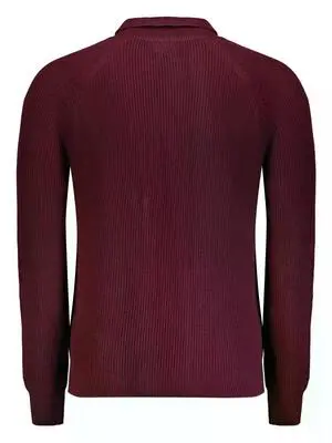MOORER Ribbed-knit Sweater