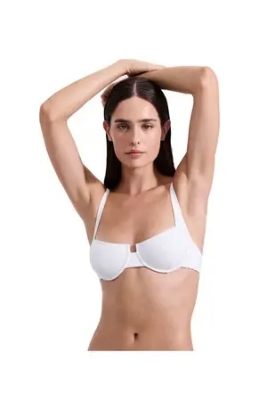 LUMA GOTTEX Emanuelle Underwire Bikini Top - White
