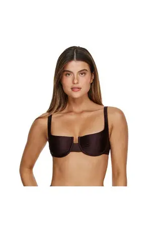 GOTTEX Satin Touch Underwire Bikini Top