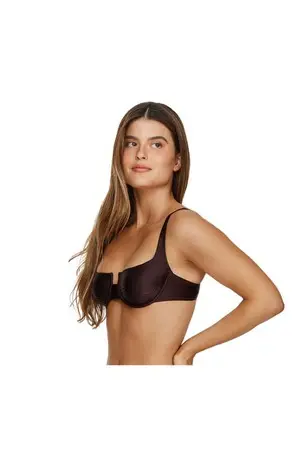 GOTTEX Satin Touch Underwire Bikini Top