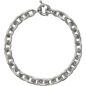 Burberry Charm Chain Bracelet - Silver