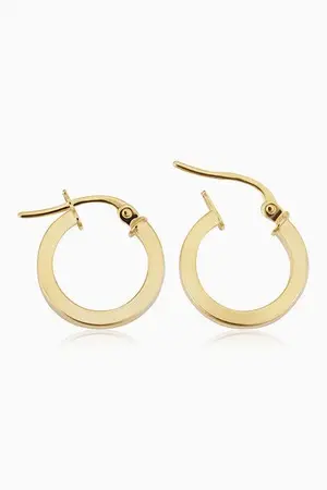 Oradina Yellow Gold Earrings