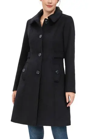 Kimi + Kai Button Detailed Coats For Women