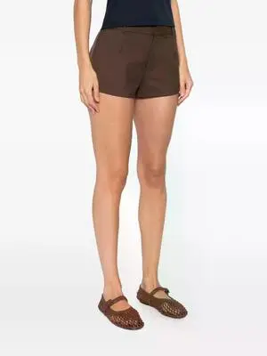 SIR. Dylan Mini Shorts - Brown