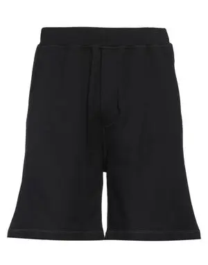 Dsquared2 Relaxed Fit French Terry Shorts - Black