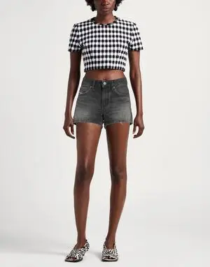 DIESEL® Denim Hot Pants - Grey