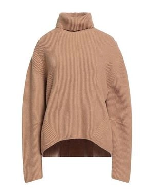 Pinko Cable-knit Turtleneck - Beige
