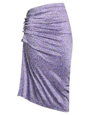 Rabanne Asymmetric Midi Skirt - Purple