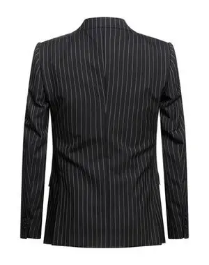 Dolce & Gabbana Virgin Wool Blend Pinstripe Blazer