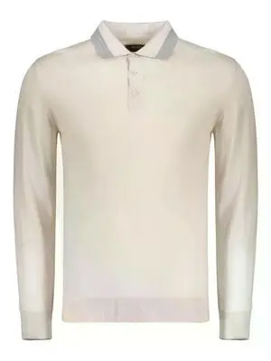 MOORER Polo-collar Sweater
