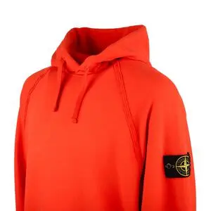Stone Island Oversized Hoodie - Orange