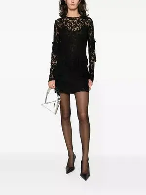 Blumarine Lace Buckle Dress