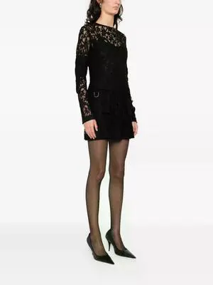 Blumarine Lace Buckle Dress