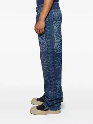 BLUEMARBLE All-over Print Jeans