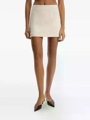 12 STOREEZ Textured Mini Skirt