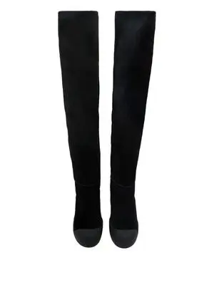 Bally Curling Over-the-knee Boots