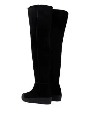 Bally Curling Over-the-knee Boots