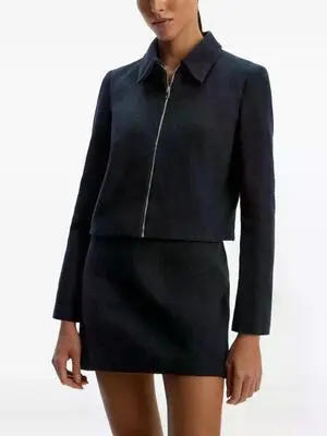 12 STOREEZ Textured Mini Skirt - Black