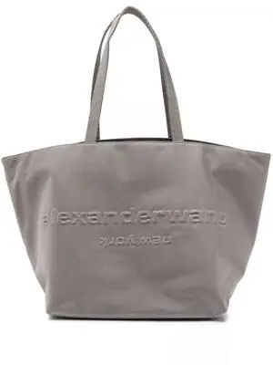 Alexander Wang Embossed Canvas Nylon Tote Bag