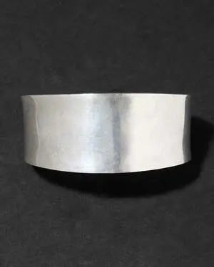 ALEXIS BITTAR Vintage 1980s Sterling Modernist Cuff Bracelet