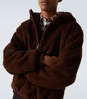 Prada Wool-blend Teddy Jacket