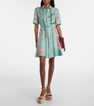 GIANVITO ROSSI Malia Leather Wedge Espadrilles
