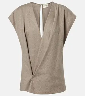 KHAITE Khaite Mer Cotton Top