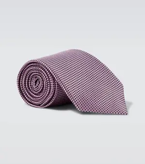 TOM FORD Silk Twill Necktie - Pink