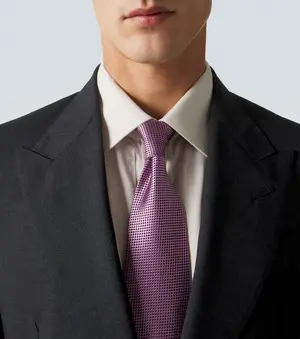 TOM FORD Silk Twill Necktie - Pink