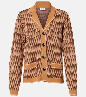 Rixo Quinley Jacquard Cardigan - Multicoloured