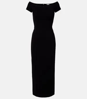 JOSEPH Foin Midi Dress - Black
