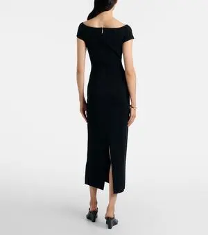 JOSEPH Foin Midi Dress - Black