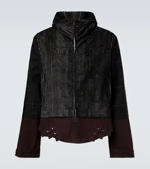 KIKO KOSTADINOV Estike Hooded Silk-blend Jacket