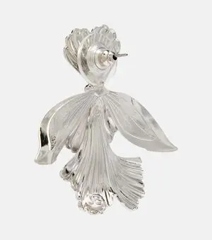 JENNIFER BEHR Ayla Floral Earrings - Silver
