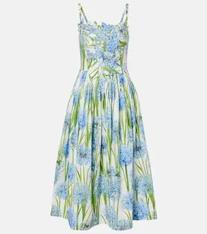 Oscar De La Renta Gathered Day Dresses