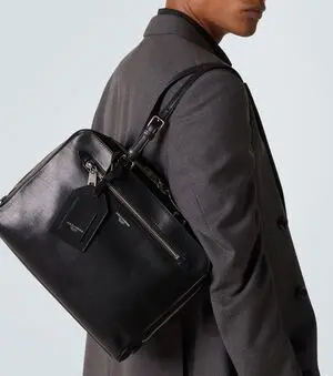 Dolce & Gabbana Ellis Leather Briefcase