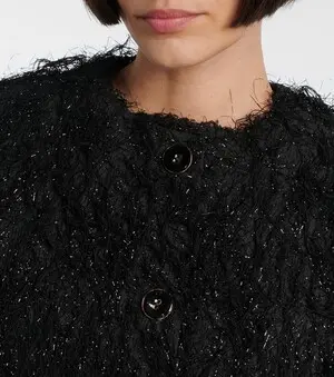 Erdem Lurex Fil Coupé Jacket