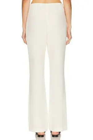EAVES Auda Polished Crepe Pant - Ivory
