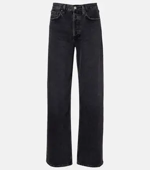 AGOLDE Arc Low-rise Wide-leg Jeans