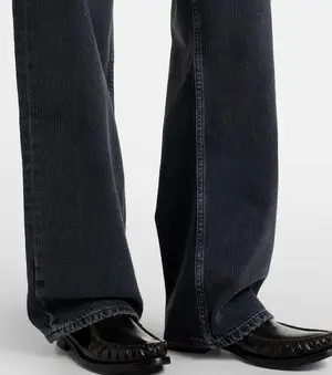 AGOLDE Arc Low-rise Wide-leg Jeans