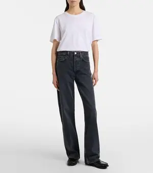 AGOLDE Arc Low-rise Wide-leg Jeans