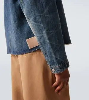 Our Legacy Cut Rebirth Denim Jacket - Blue