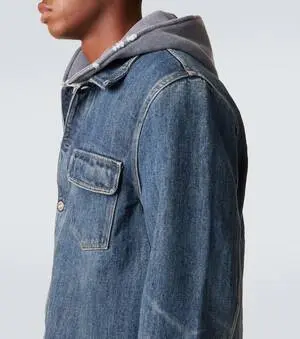 Our Legacy Cut Rebirth Denim Jacket - Blue