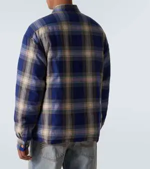 Visvim Wool And Linen Down Overshirt
