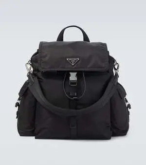 Prada Explore Re-nylon Backpack - Black