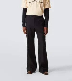 Valentino Garavani High-rise Flared Trousers
